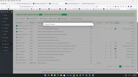 Setting Not Work After Update To 6 8 22 AaPanel Hosting Control