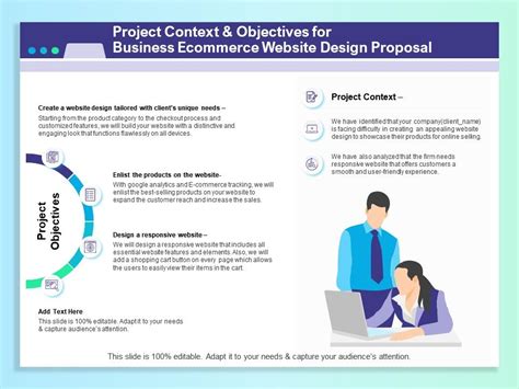 Project Context And Objectives For Business Ecommerce Website Design