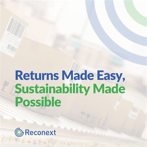 Returnsmanagement Reverselogistics Customersatisfaction Reconext Reconext