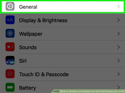 How To Enable And Disable The Ipad Split Keyboard In Ios 7 Steps
