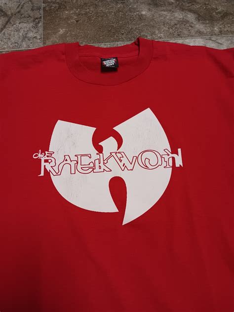 Rare 90s Vintage Raekwon Wu Tang Clan Hip Hop Rap T … Gem
