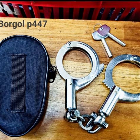 Jual Borgol India Borgol Tangan Besi Import Borgol Tangan Polisi