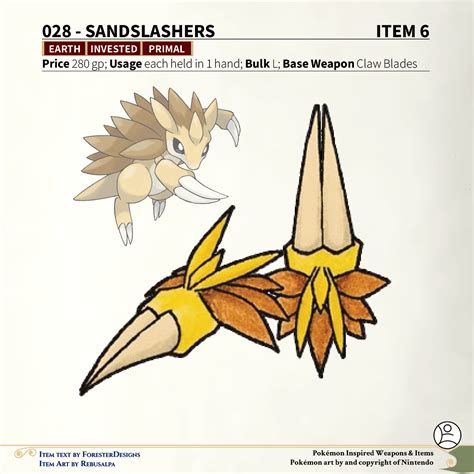 Sandslash Evolution Chart
