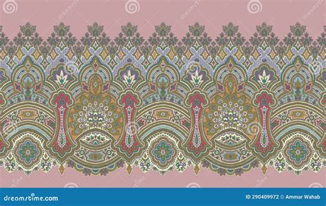 Women Style Motif Repeat Textile Desig Stock Photo Image Of Bonded Front