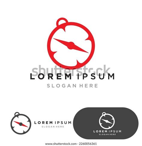 Compas Iconflat Illustration Compasvector Icon Compas Stock Vector Royalty Free 2260056361