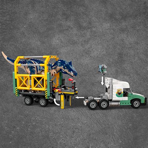 Lego Jurassic World Dinosaur Missions Allosaurus Transport Truck Toy