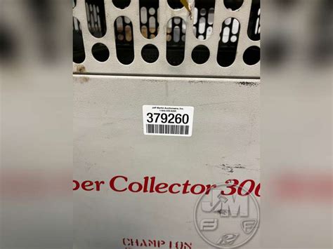 super collector 3000 vfd dust vacuum jeff martin auctioneers inc