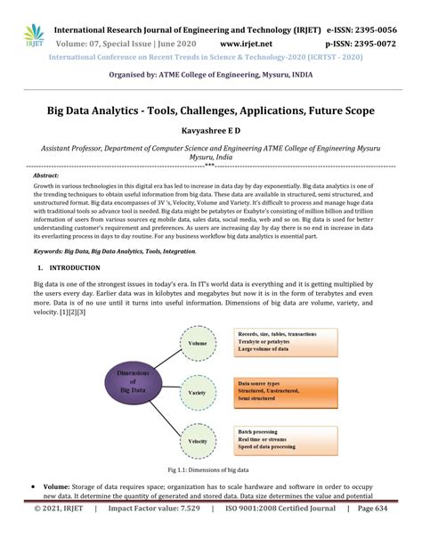 Pdf Big Data Analytics Tools Challenges Applications Future Scope