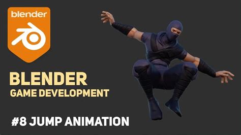 Blender Game Development 8 Adding Jump Animation In Hindi