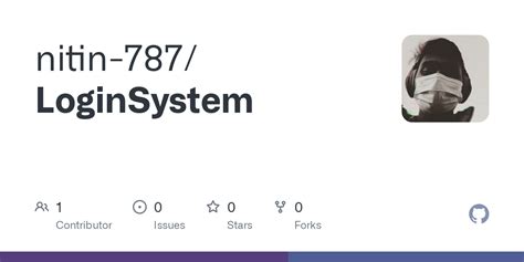 GitHub Nitin 787 LoginSystem Fueler