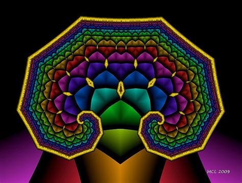 The Geometry Of Sentience ~ A Pythagoras Tree Fractal By Manny Lorenzo Via Flickr Sacred