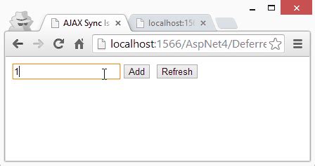 再談AJAX呼叫的同步化 黑暗執行緒