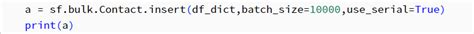 Python Identify The Error Record While Inserting In Salesforce Using