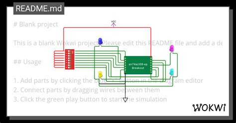 Sn74act08 Ep Wokwi Esp32 Stm32 Arduino Simulator