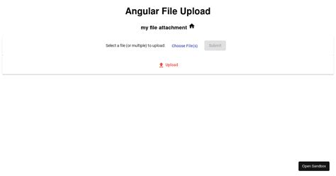Angular Material File Upload Forked Codesandbox