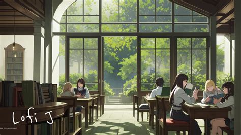 Lofi J 따스한 햇볕이 내리쬐는 오후의 도서관 풍경📚🪑☀️ Youtube