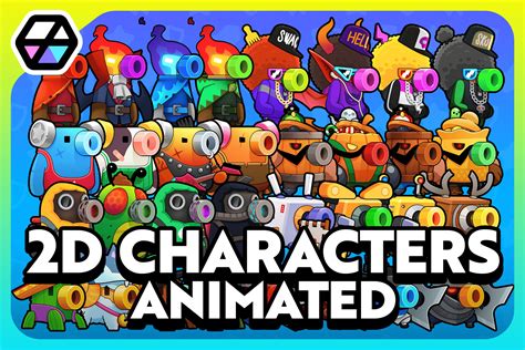 2d Characters Casual1 2d Characters Unity Asset Store