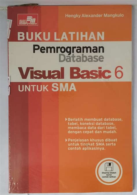 Jual BUKU LATIHAN PEMROGRAMAN DATABASE VISUAL BASIC 6 UNTUK SMA HENGKY