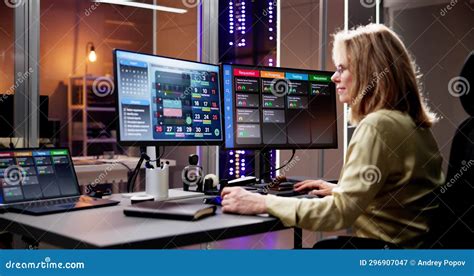 Efficient Work Management Kanban Schedule Stock Image Image Of