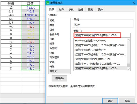 Excel 大于0的数值标记红色且标记红色上箭头，小于0的数值标记绿色且标记绿色下箭头，等于0的数值标记黄色且标记右箭头 马踏飞燕