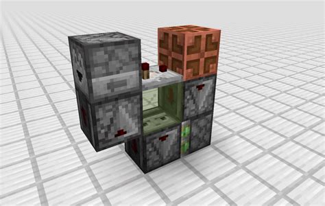 1 Wide Tileable Smart Dropper R Redstone