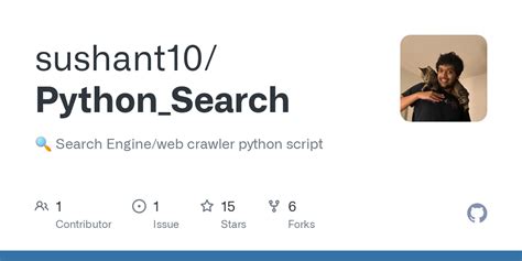 GitHub Sushant Python Search Search Engine Web Crawler Python Script