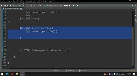 تعلم البرمجة تحويل Do While Loop إلى For Loop Convert From Do While Loop To For Loop 54