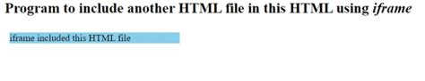 Html Load External Html File