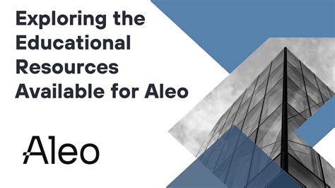 exploring the educational resources available for aleo by Йосип