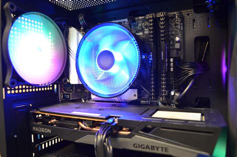 Корпус Powercase Mistral Micro Z3B Mesh LED, черный (CMIMZB-L3 ...