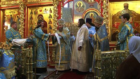 4 декабря 2014 года Введение во храм Пресвятой Богородицы Youtube