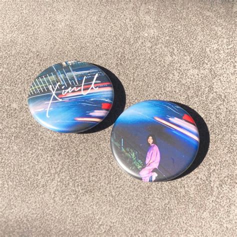 【xinu 合図 Eyes 合図 】 缶バッジ2点セット Sold Out Xinu Official
