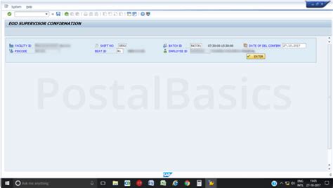 Eod How To Perform The End Of The Day In Dpms Postalbasics
