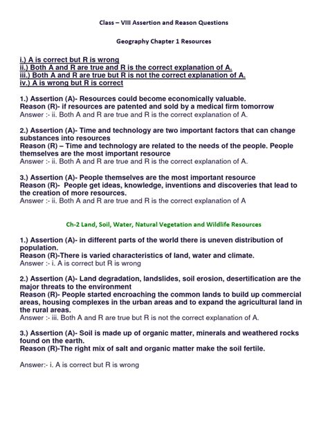 assertion and reason questions class 8 sst 1 ut i pdf secularism