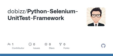 Github Dobizzpython Selenium Unittest Framework
