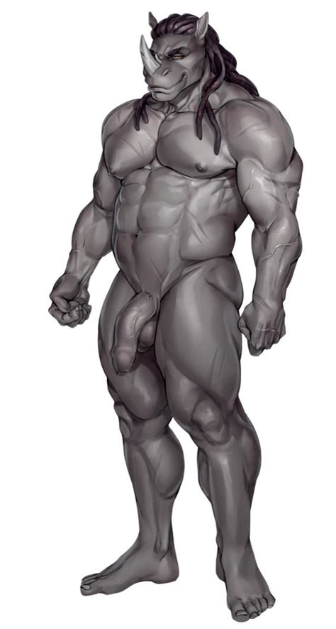 Rule 34 Abs Anthro Bara Black Hair Dreadlocks Flaccid Foreskin Grey