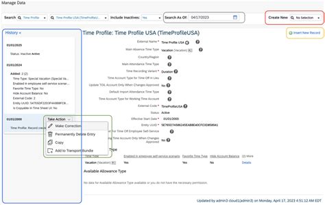 Support Of Effective Dating For The Time Profile I Sap Community