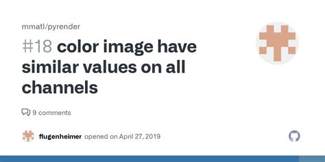 Color Image Have Similar Values On All Channels Issue 18 Mmatl