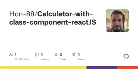 Github Hcn 88calculator With Class Component Reactjs