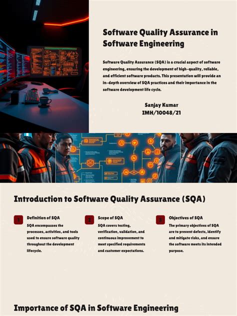 Software Quality Assurance In Software Engineeringpptx Pdf Software Testing Software Quality