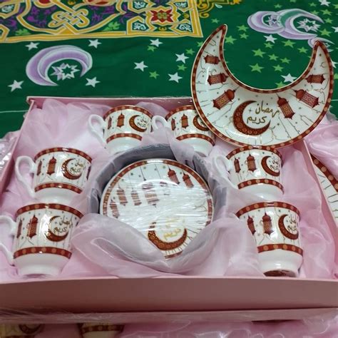 طقم فناجين رمضانية للإستخدام في المناسبات الخاصة