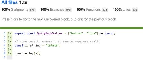 As Const Is Marked As Uncovered In Coverage Reports · Issue 457 · Bcoec8 · Github