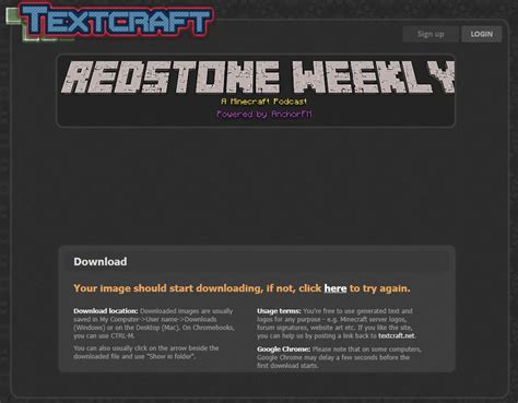 How To Generate Your Very Own Minecraft Text