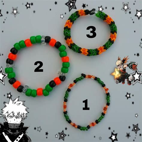 Bakugo Hair Clips Etsy