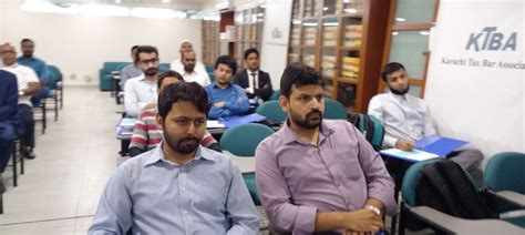 Basic PDP Class Karachi Tax Bar Association