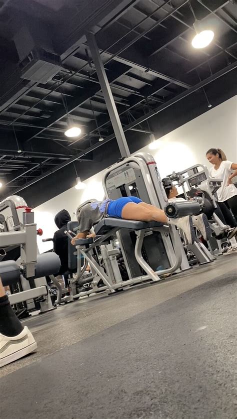 Latina In Blue Shorts At Gym 🍑 Not Oc Short Shorts And Volleyball Forum