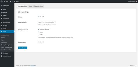 Jquery Manager For Wordpress At Wp Plugin