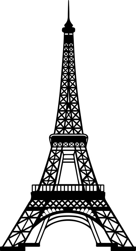 Eiffel Tower SVG Eiffel Tower Clipart Eiffel Tower Cut F Inspire Uplift