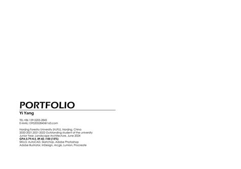 Ucl Mla Portfolio Yi Yang By Yi Yang Issuu