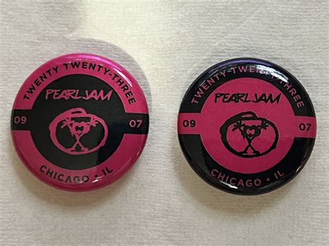 Wt Chicago Night 2 Variant Button — Pearl Jam Community